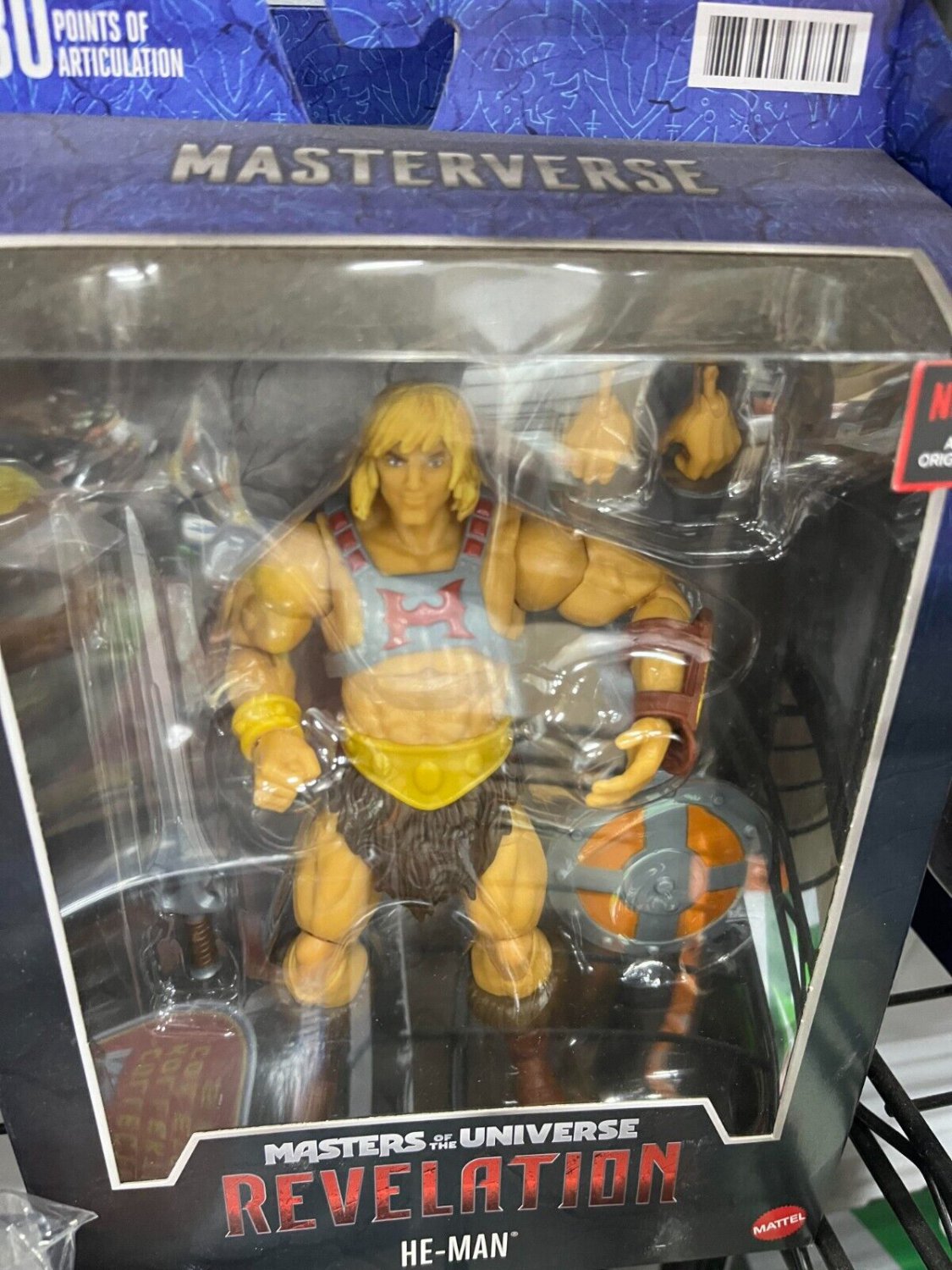 He-Man Classic 7 in 30 POA Mattel Masters of the Universe Masterverse MOTU