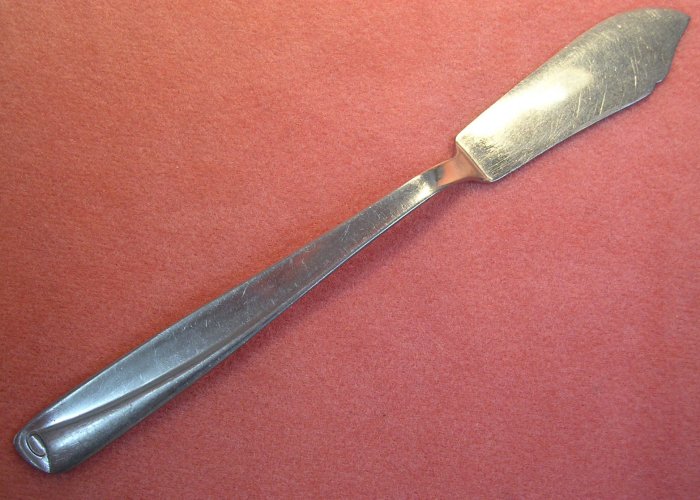 LINMARK LNM 5 LNM5 SPREADER STAINLESS FLATWARE SILVERWARE