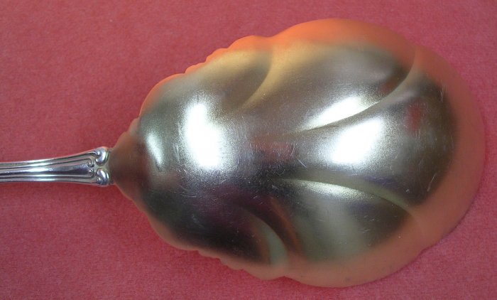 1835 R WALLACE VIRGINIA 1898 CASSEROLE SPOON Fmono FLATWARE SILVERWARE ...