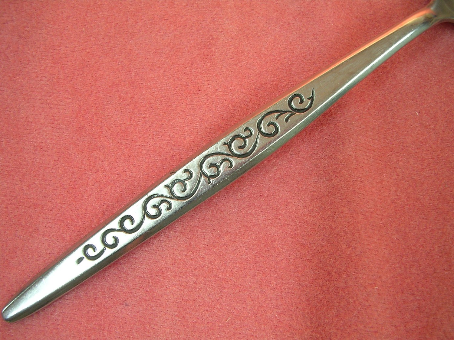 LIFETIME CUTLERY UNKNOWN PATTERN PLACE SPOON STAINLESS SILVERWARE FLATWARE