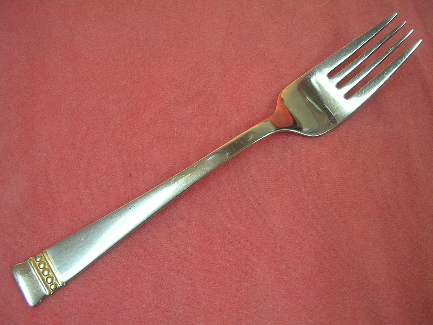 ONEIDA OHS 430 OHS430 PLACE FORK STAINLESS FLATWARE SILVERWARE