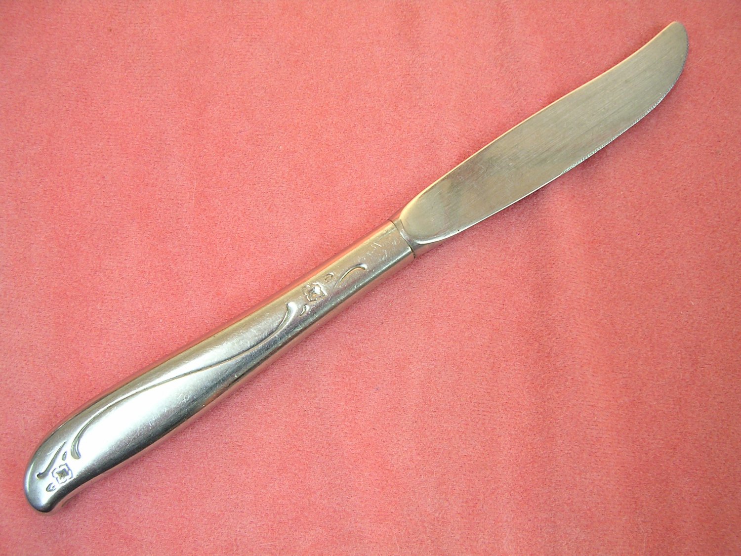 INTERNATIONAL WOODLORE KNIFE INSICO STAINLESS FLATWARE SILVERWARE