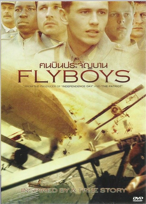 FLYBOYS JAMES FRANCO MARTIN HENDERSON JEAN RENO JENNIFER DECKER MOVIE DVD 2006