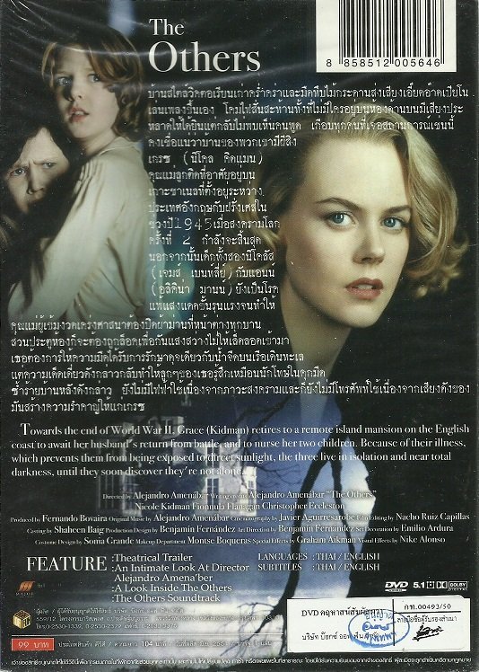 THE OTHERS NICOLE KIDMAN FIONNULA FLANAGAN CHRISTOPHER ECCLESTON ERIC ...