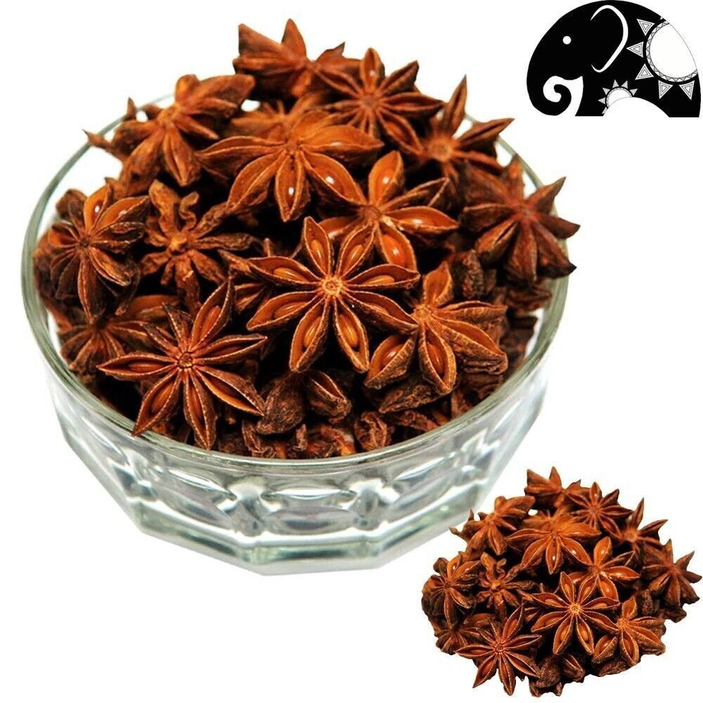 BADIAN KHATAI - BADIYAN KHATAI - CHAKRA PHOOL - ILLICIUM VERUM - STAR ANISE