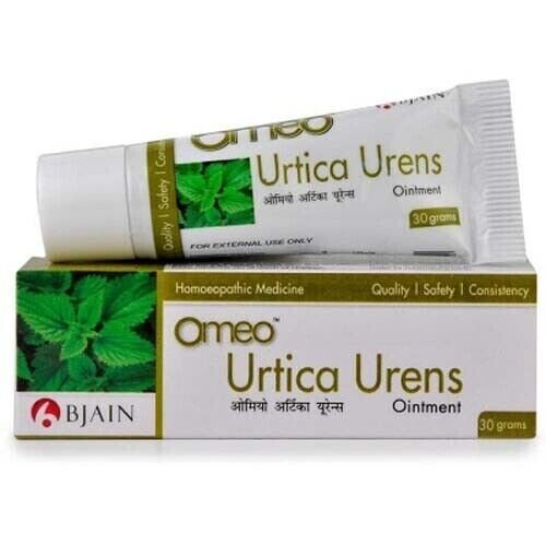 Pack of 5 Homeopathic B Jain Omeo Urtica Urens Ointment 30 gm Free Shipping