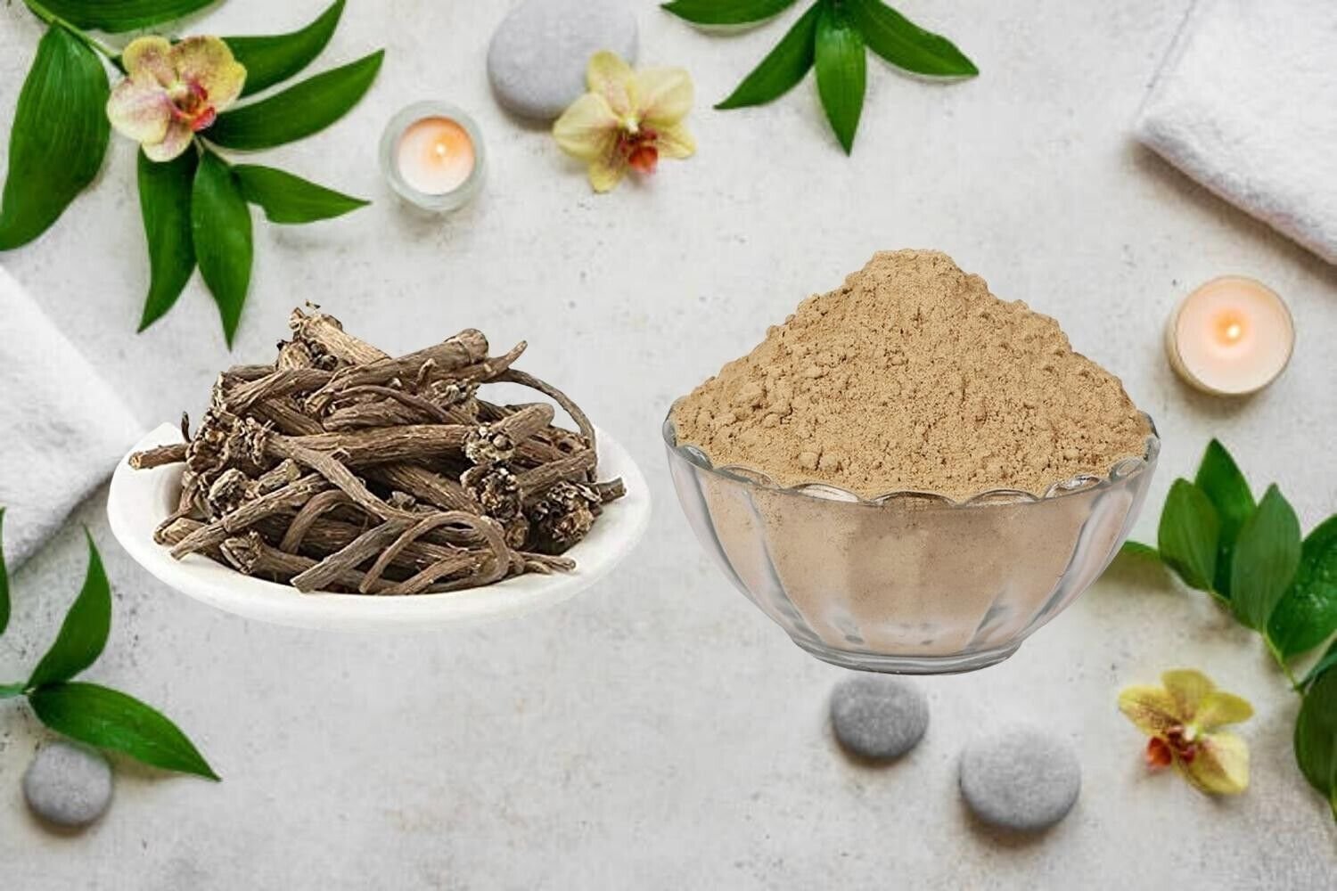 Akarkara Roots Powder-Anacyclus Pyrethrum-Raw Herbs-Akarkara Jadd ...