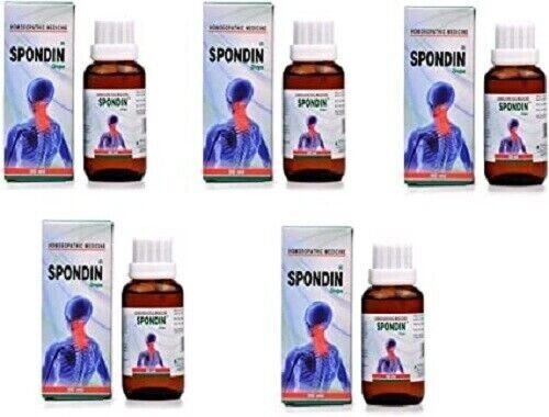 2X Dr. Bhargava Spondin Drops 30ml - Cervical Spondolysis, Pain ...