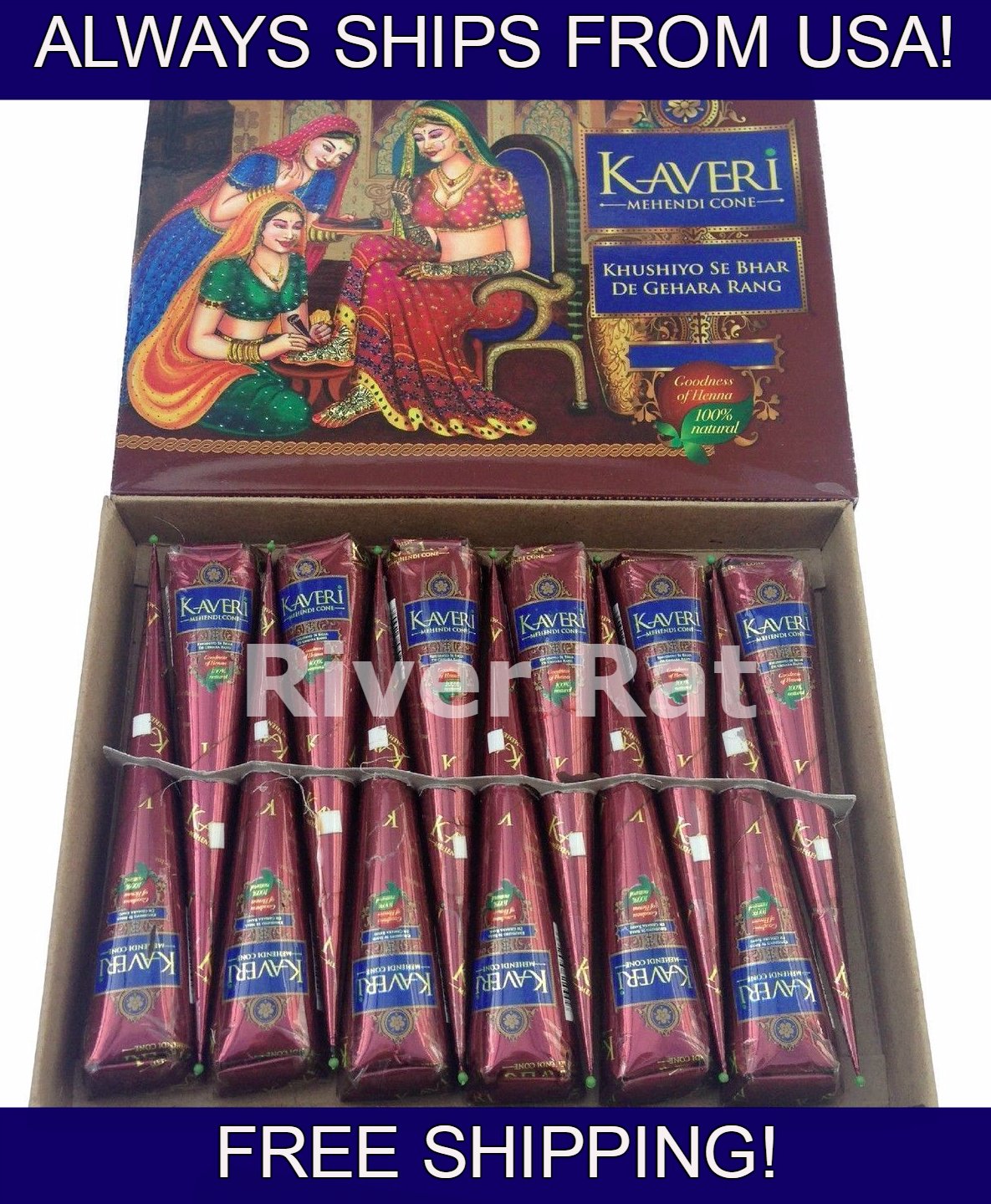 Mehandi Natural Kaveri Temporary Tattoo Mehandi Herbal Henna Cones Body ...