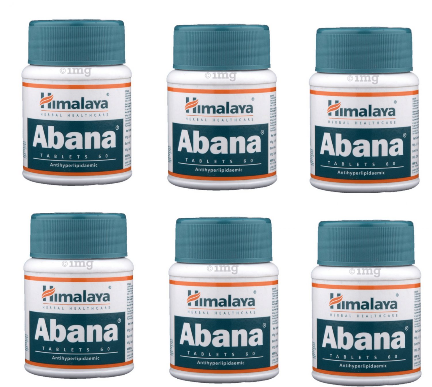 Himalaya Herbal Abana Tablets (60 Nos.) Controls Cholesterol levels