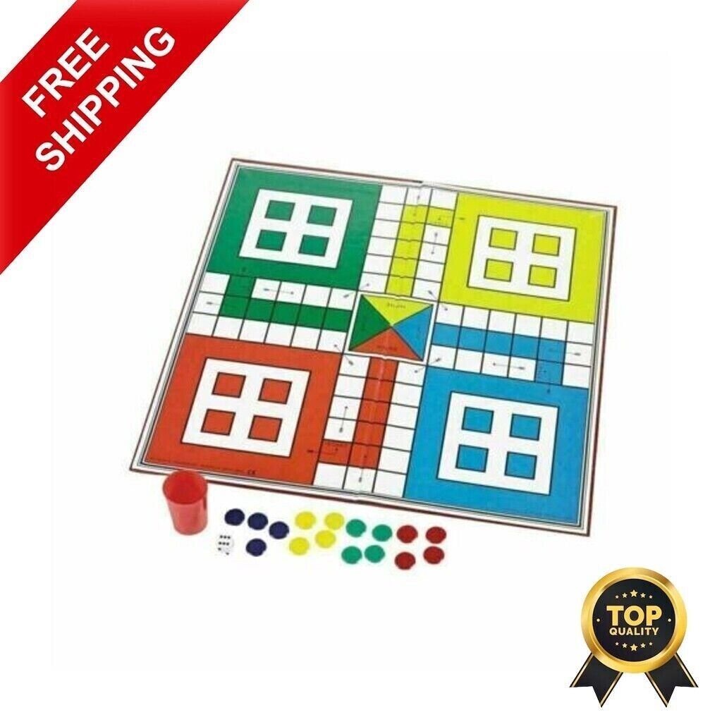 Ludo Snakes & Ladders Board Game Play With Children & Family Friends For All Age