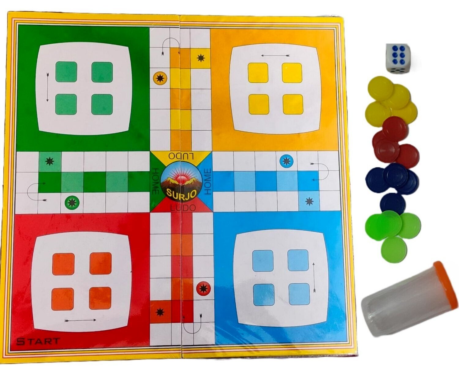 New Ludo & Snakes Ladders Board Game Play With Children And Family Game ...