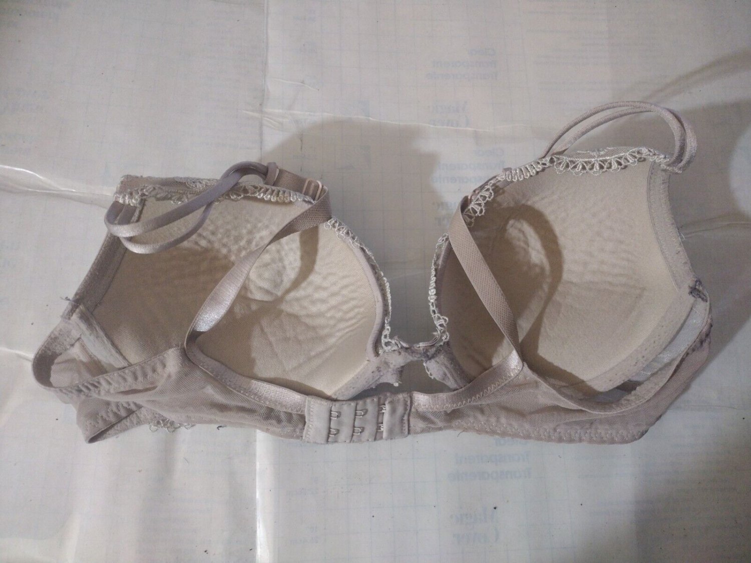 Women's Defective Bra Ambrielle Brand Size 36C Underwire.