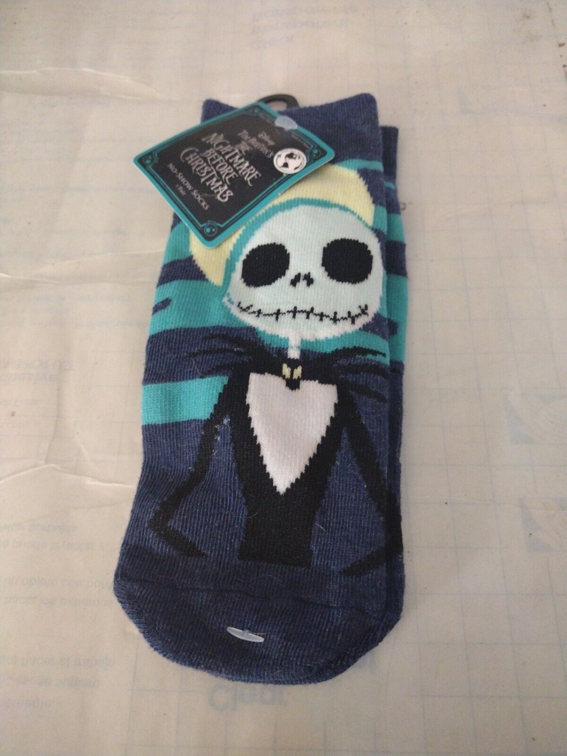 ,,,DISNEY Tim Burton's Nightmare Before XMAS Women's Socks Size 4-10 NWT!