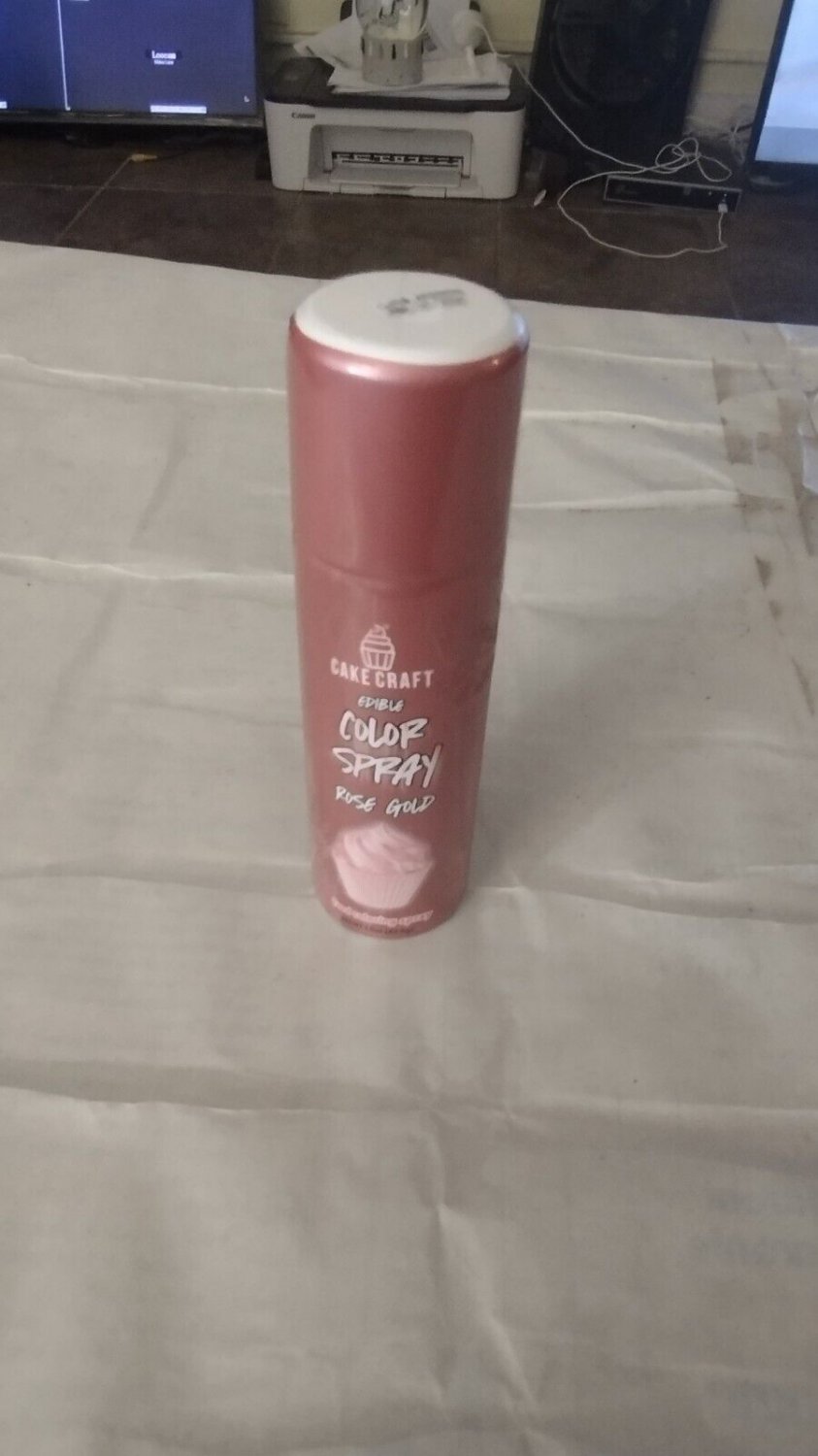 Cake Craft Edible Color Spray Rose Gold 1.5 oz Can NEW!
