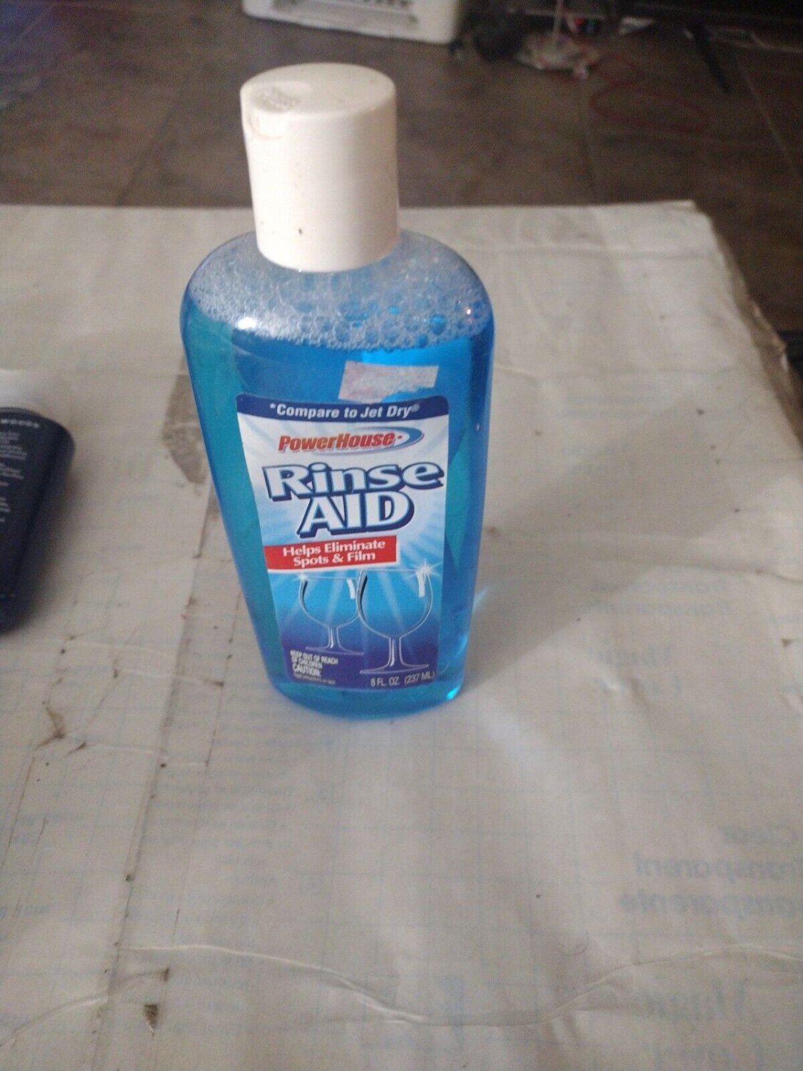 Home Smart Brand Complete Rinse Aid Dish Washer Additive 8 oz.