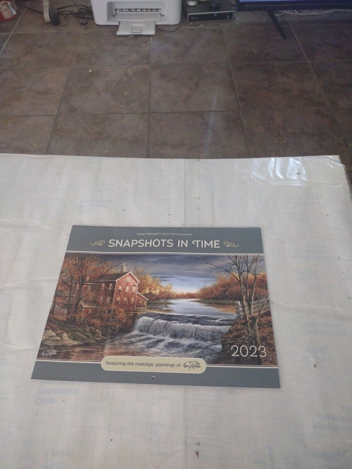 Snapshots in Time 2023 Calendar Nostalgic Paintings Terry Redlin.