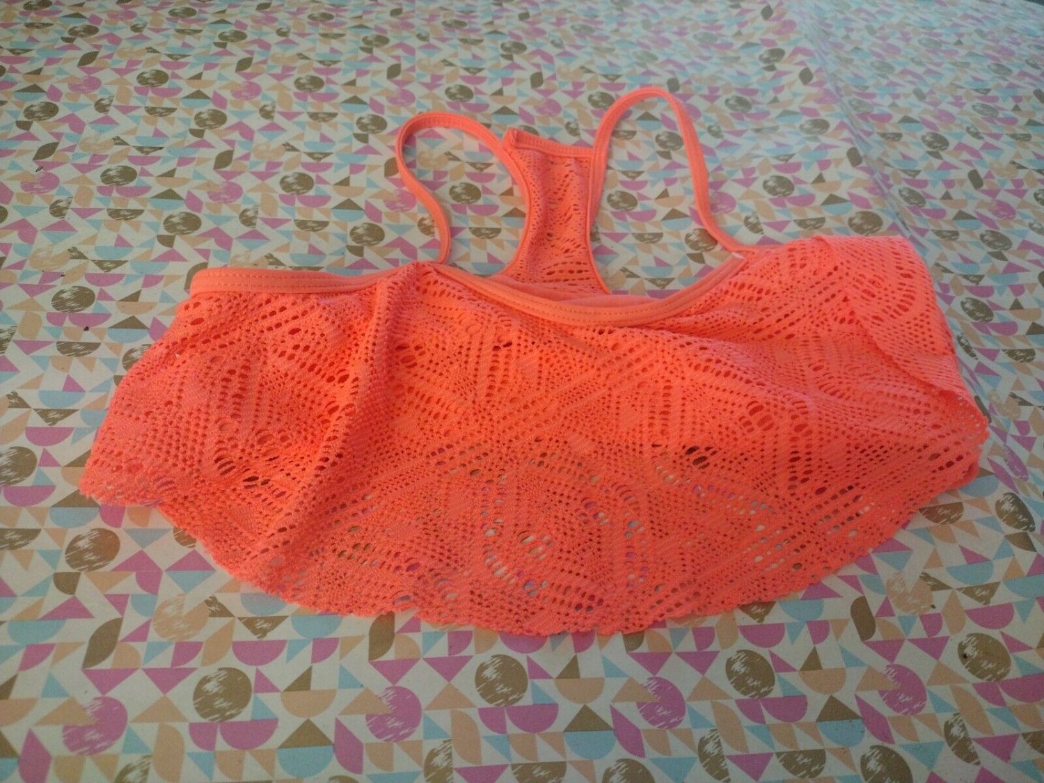 Girl's Adorable Swim Top So Brand Size 12.