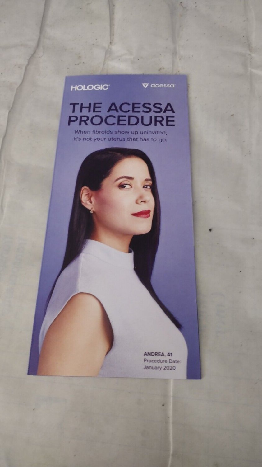 !Hologic Hologic Acessa The Accessa Procedure Information Brochure.