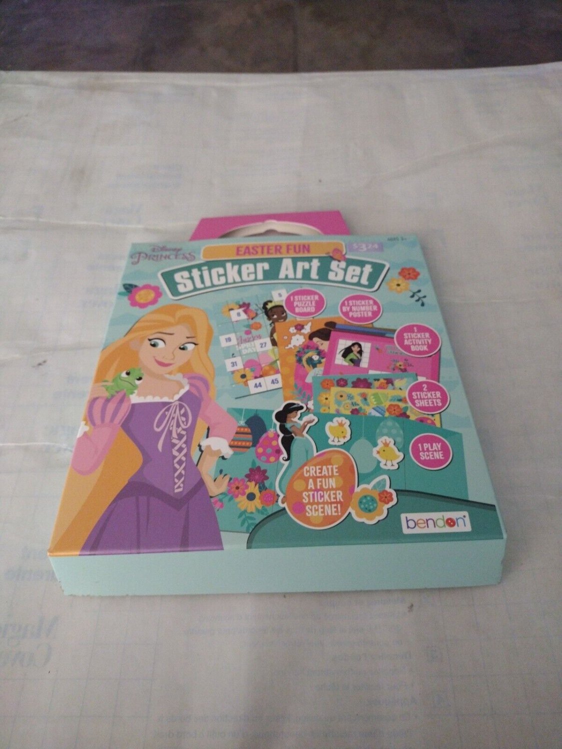 Disney Princess Easter Fun Sticker Art Set NEW!