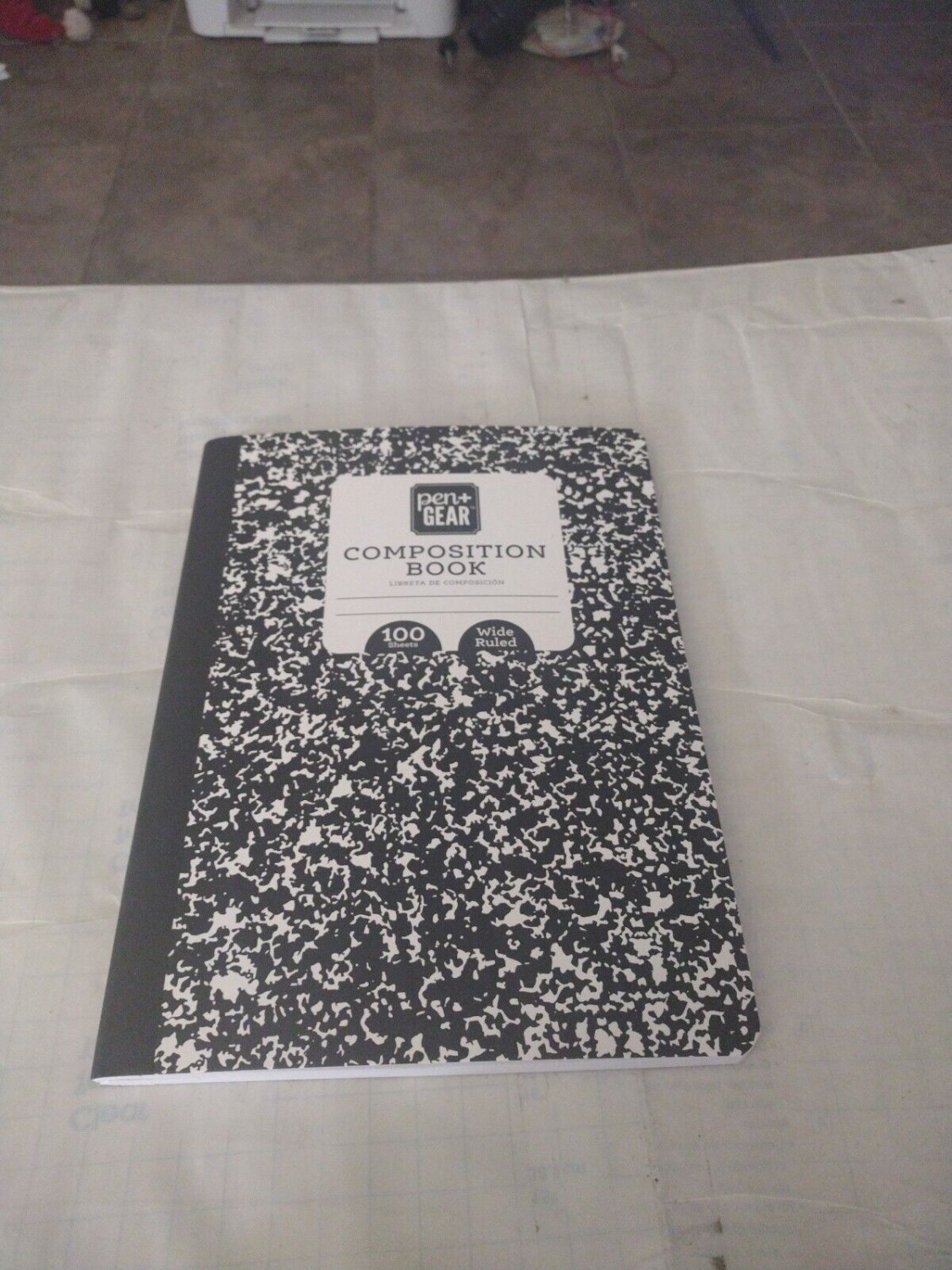 ,Pen + Gear Composition Book, Wide Ruled, 100 Pages, 9.75" x 7.5" Pen ...
