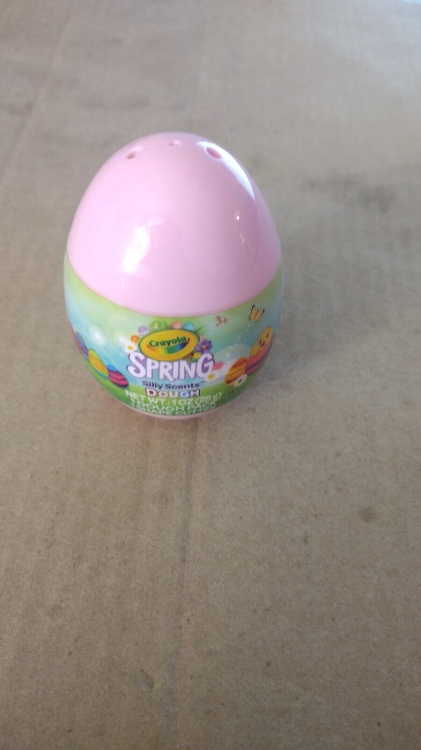 ,,Crayola Mini Spring Silly Scents DOUGH Egg Pack 1 oz NEW!
