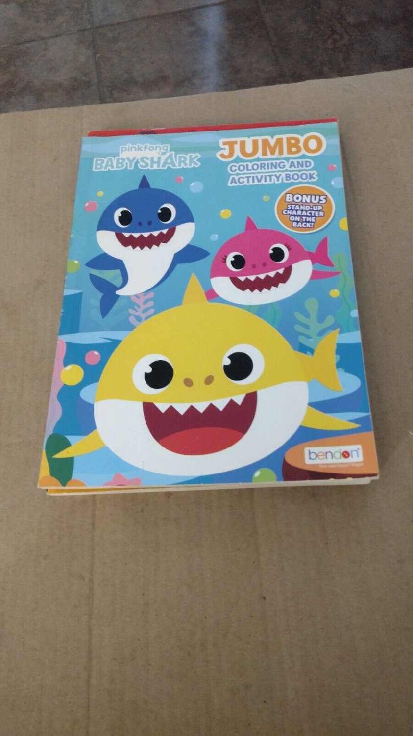 Nickelodeon, Ping Fong Baby Shark, Mommy's Little Shark Jumbo Coloring ...
