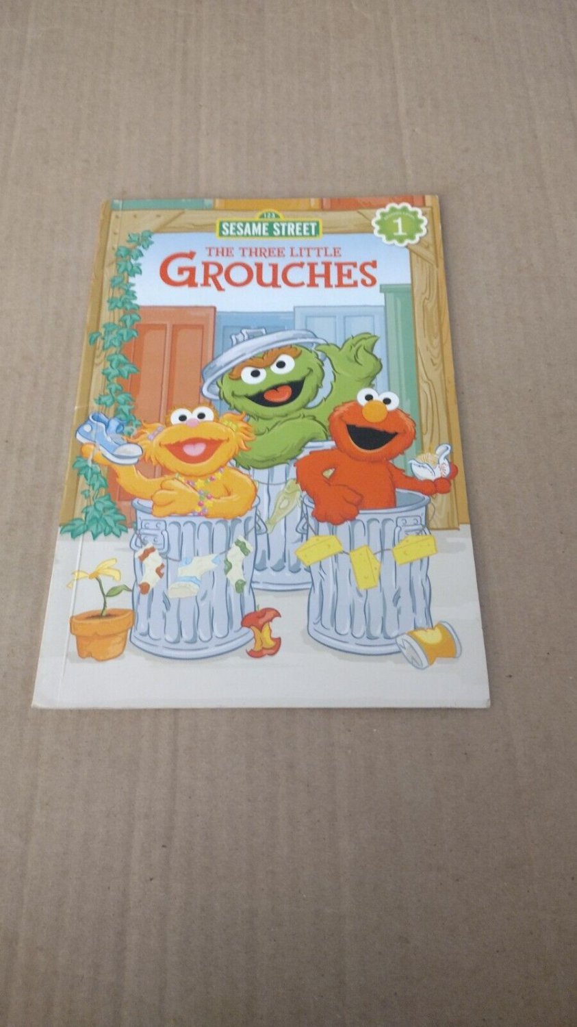 Sesame Street Short Story Book 3 Little Grouches Paperback.