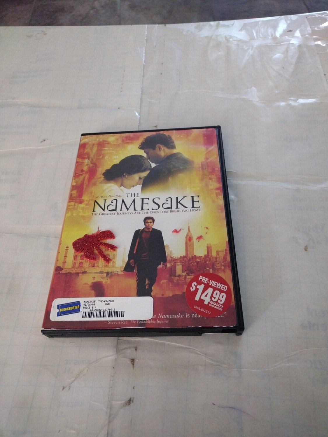 The Namesake DVD Movie Kal Penn.
