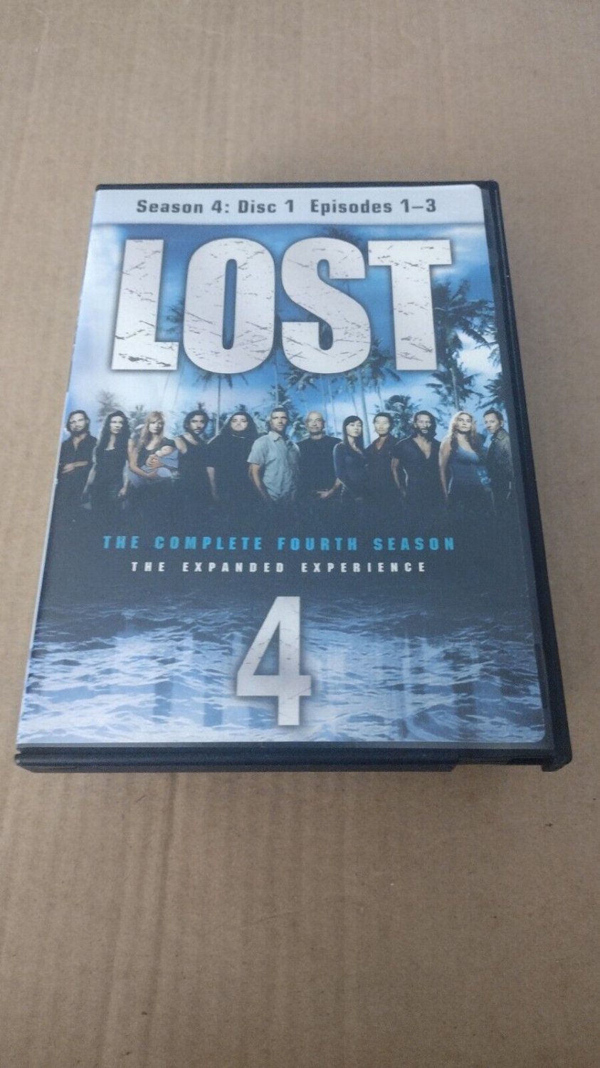 Lost Season 4 Disc Episodes 1-3 DVD With Original Case.