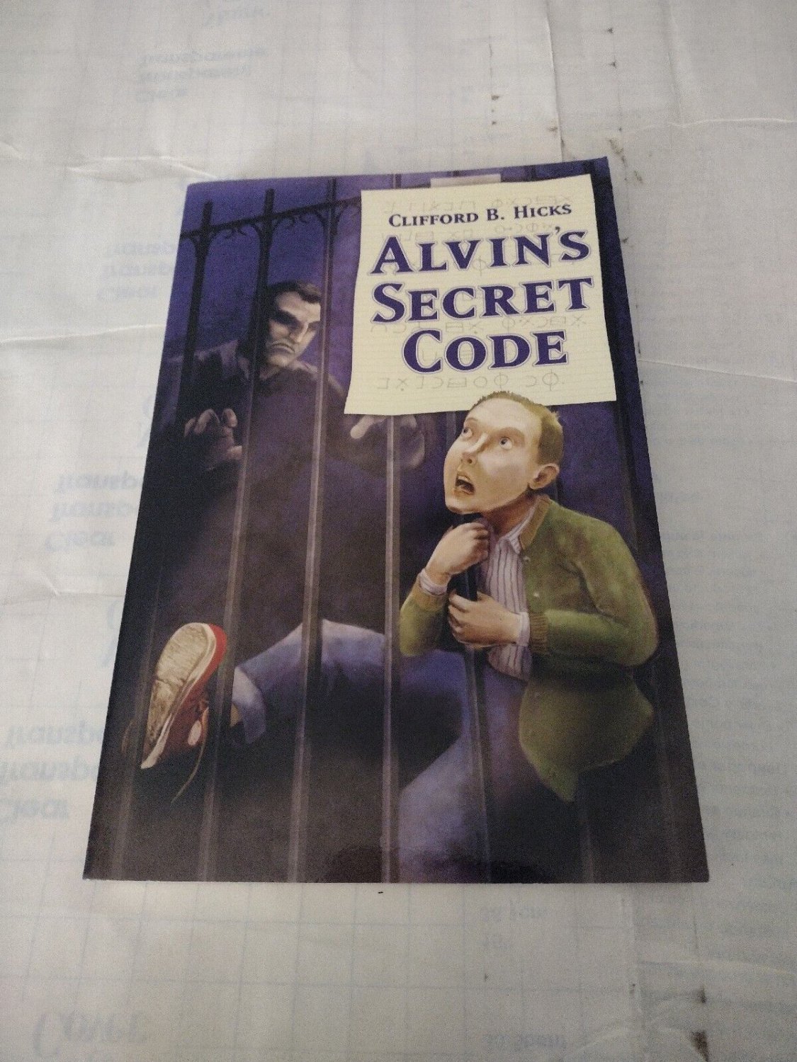 Alvin's Secret Code Paper Back Book.