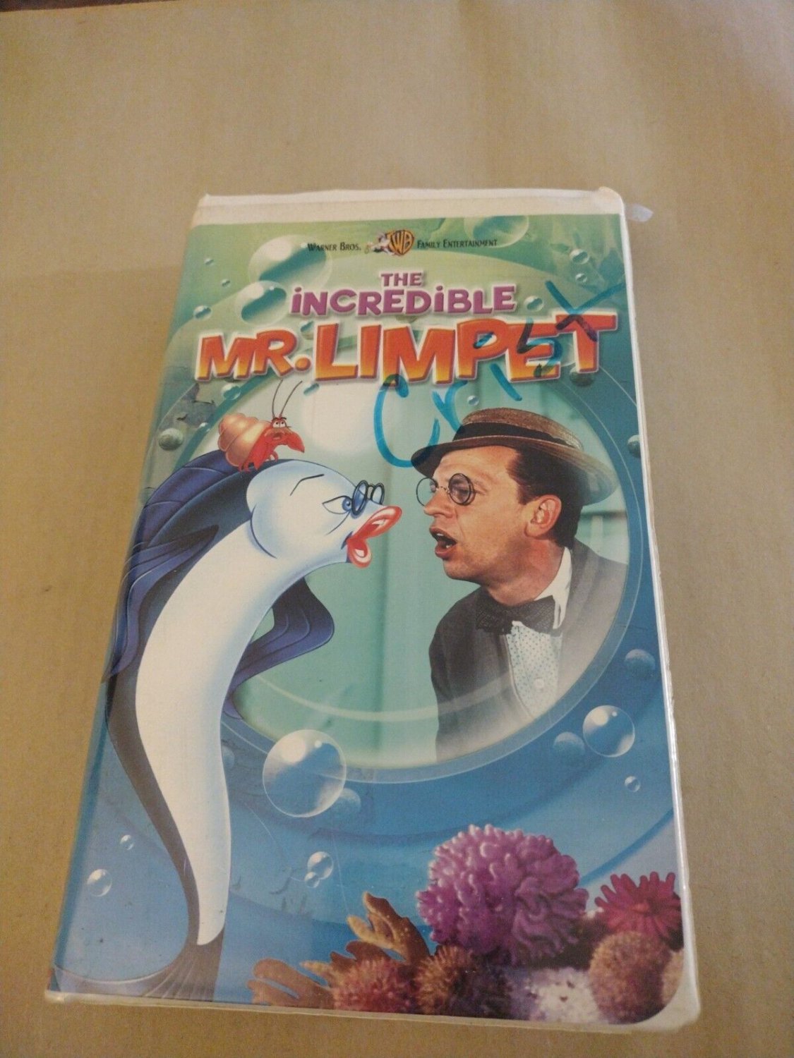 The Incredible Mr. Limpet (VHS, 2002, Clamshell)