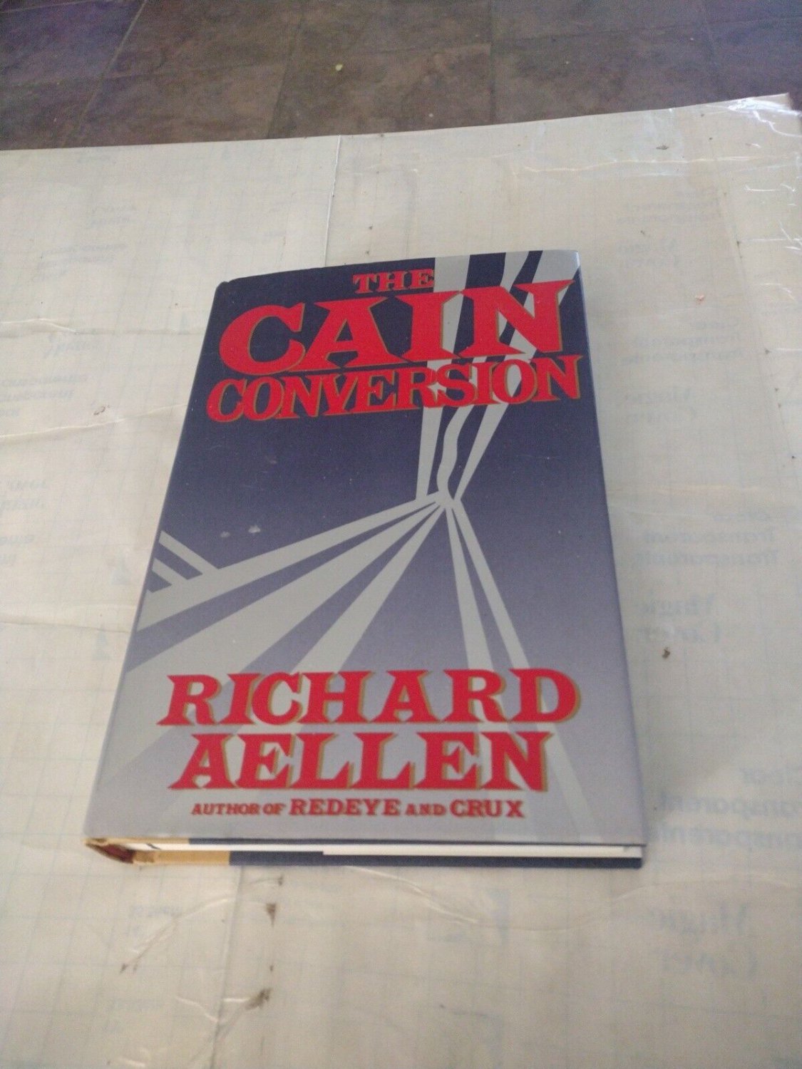 The Cain Conversion by Richard Aellen (1993, Hardcover)