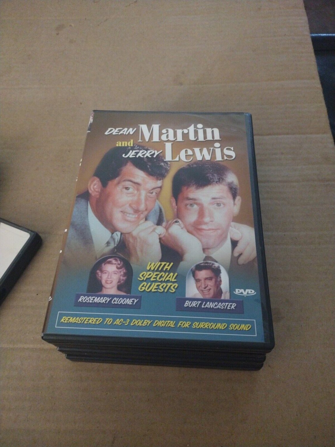Dean Martin and Jerry Lewis DVD With Rosemary Clooney and Burt Lancaster