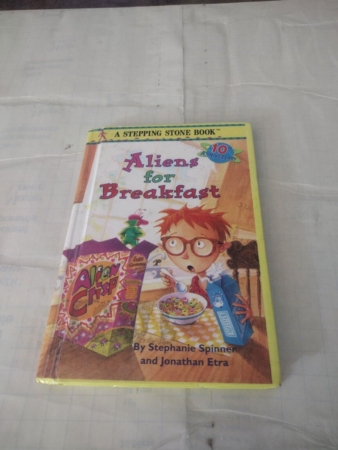 Aliens for Breakfast ( Stepping Stone Book Former Library Book Hard Cover.