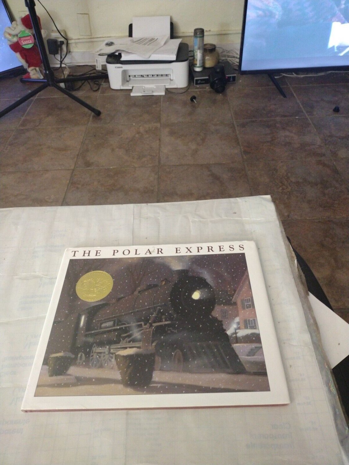 The Polar Express by Chris Van Allsburg (1985, Hardcover)