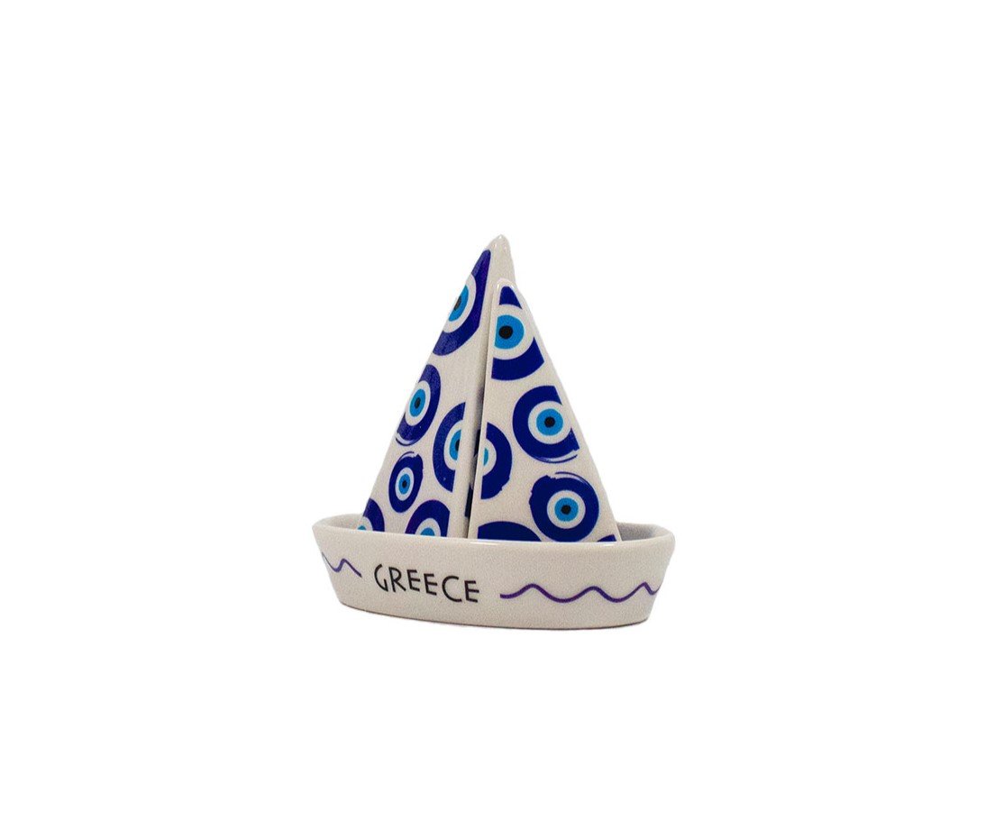 Evil Eye Salt and Pepper Shakers 10x10 cm