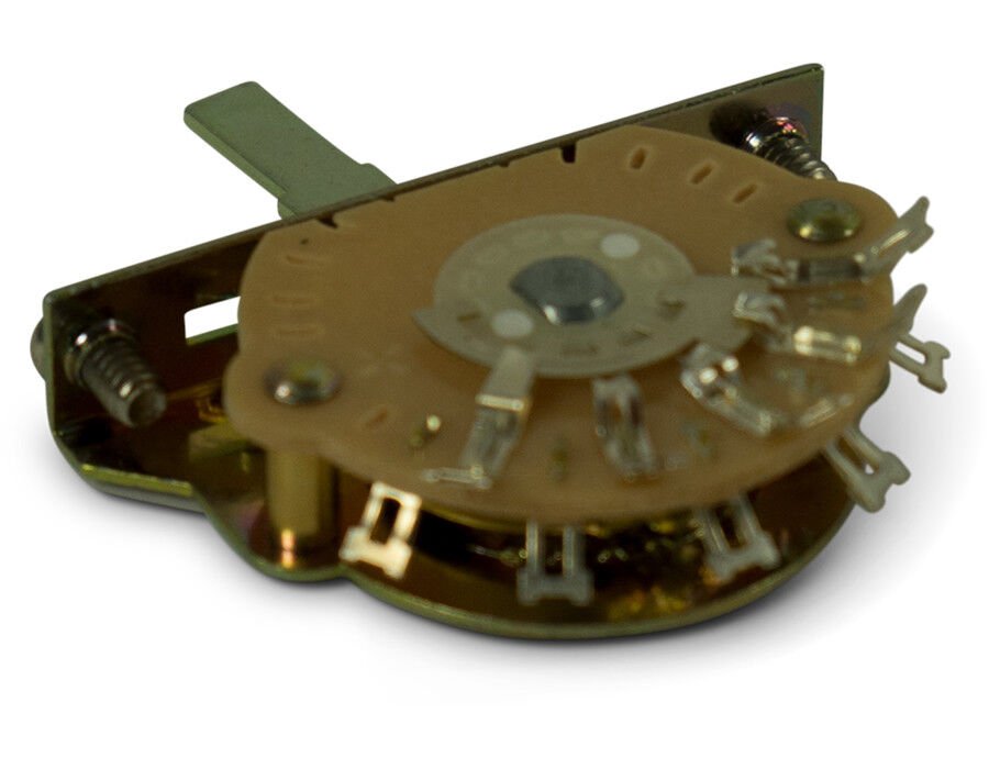 Genuine Oak 6 Position Lever Switch For Strat