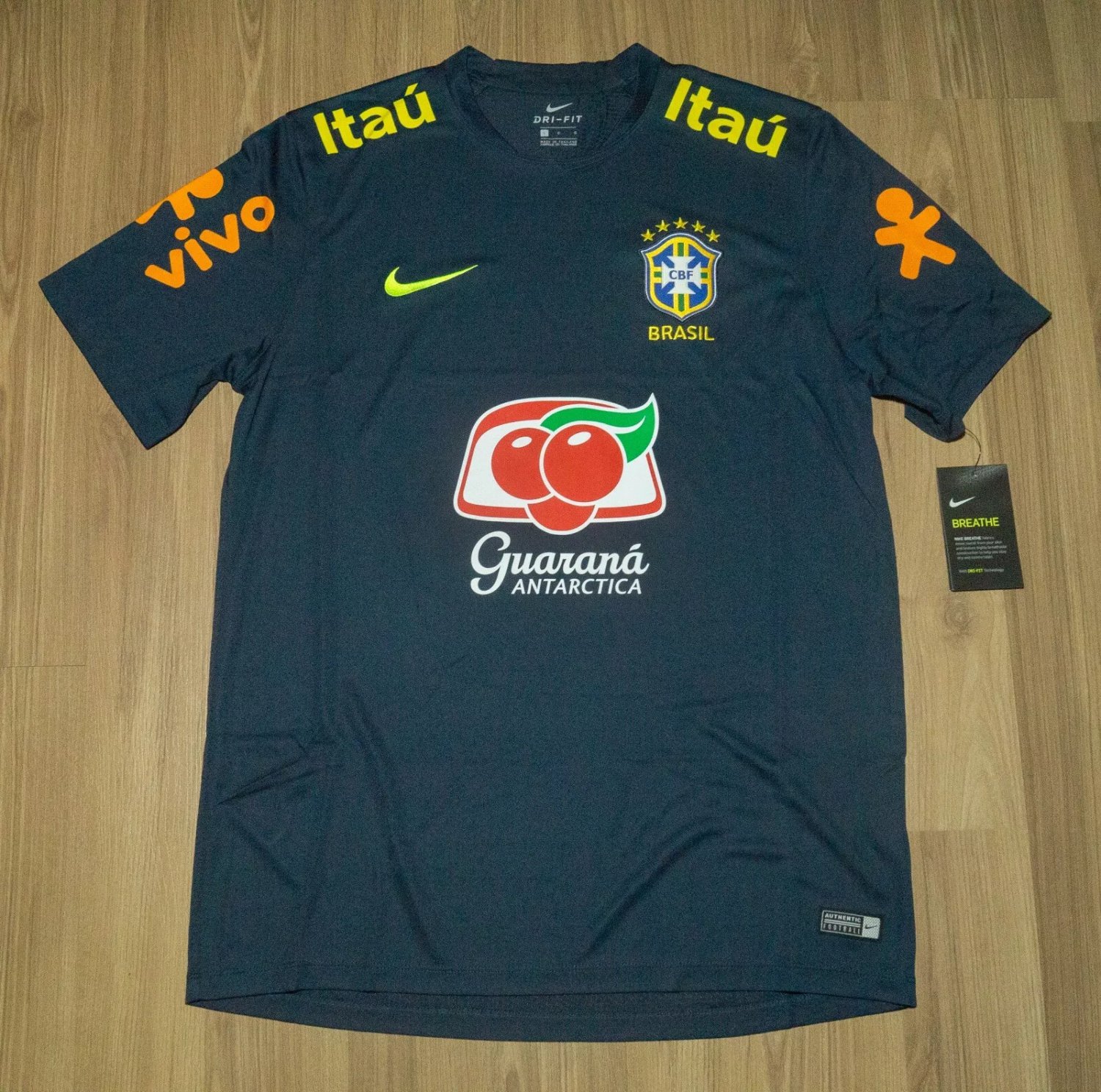 Brazil national team Polo Shirt Navy