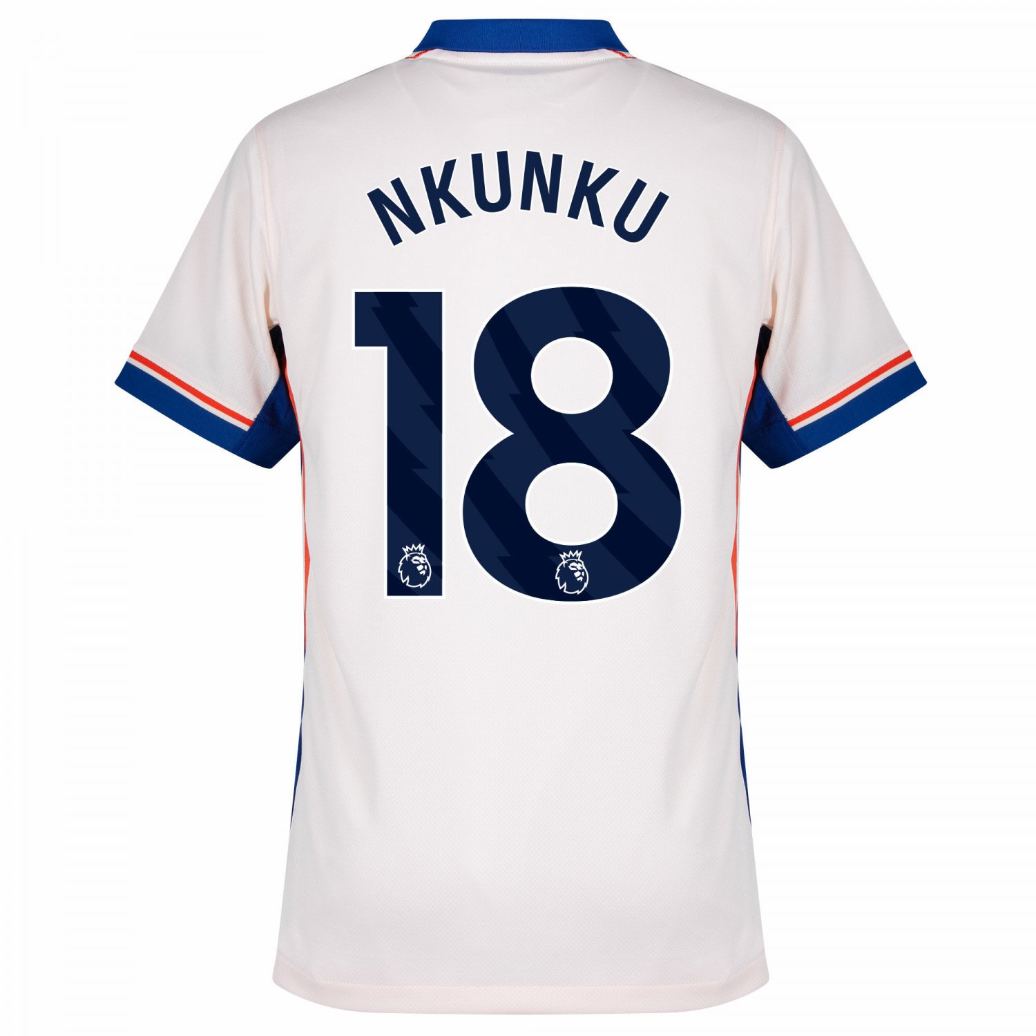 Nike Chelsea Away Nkunku 18 Jersey 2024-2025 (Premier League)