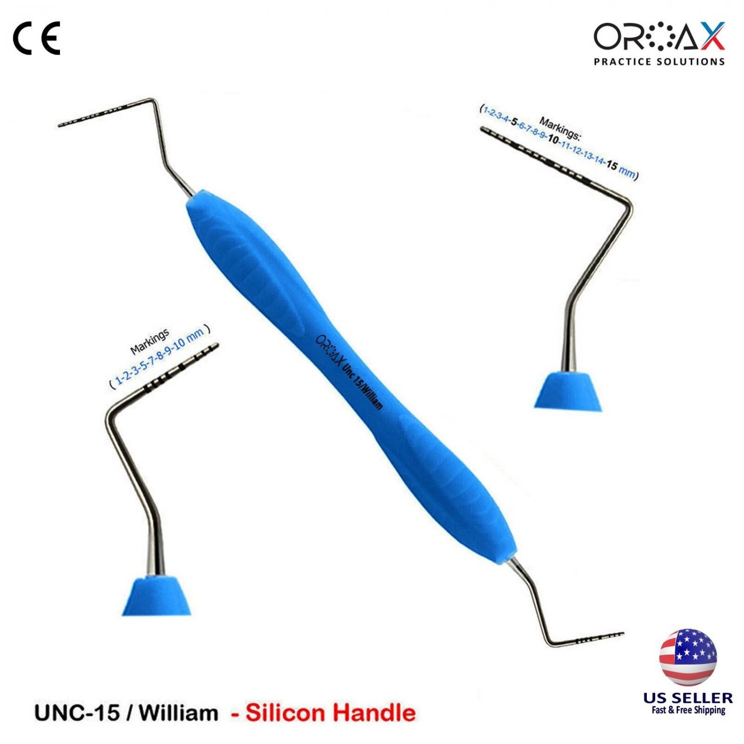 Dental UNC-15 / Williams Periodontal Probes Gum Pocket Measuring ...