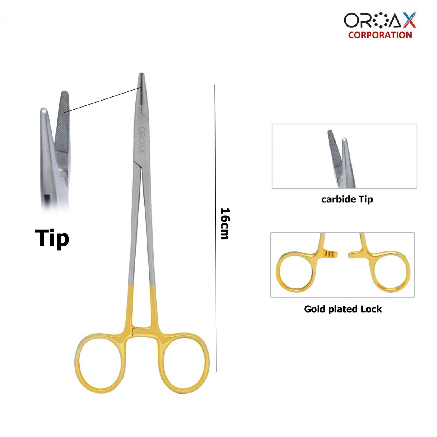 T/C Mayo Hegar Suture Needle Holder Driver Cutting Scissors Surgical Dental CE