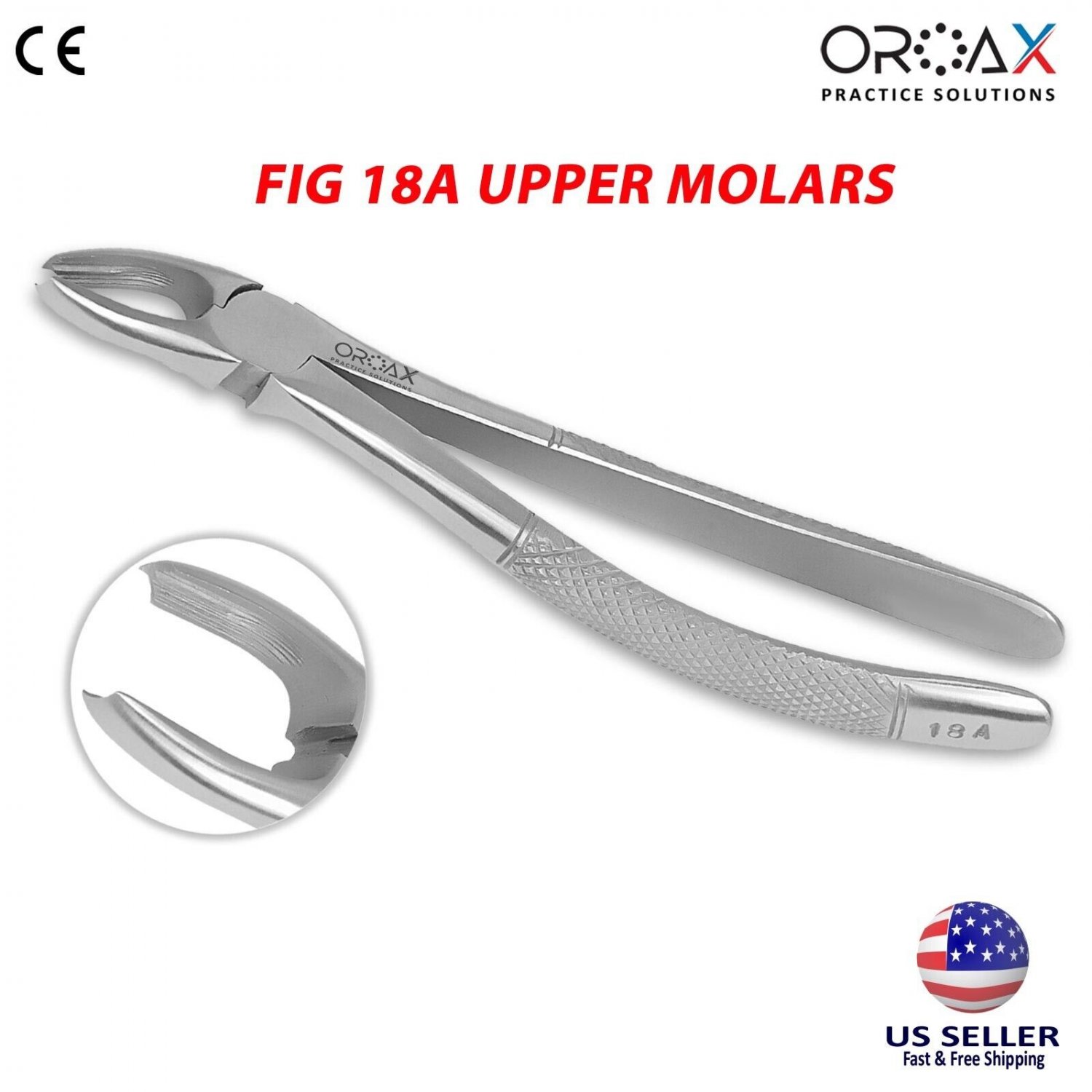 Dental Extracting Forceps Upper Molars Dentist Extraction Instrument ...