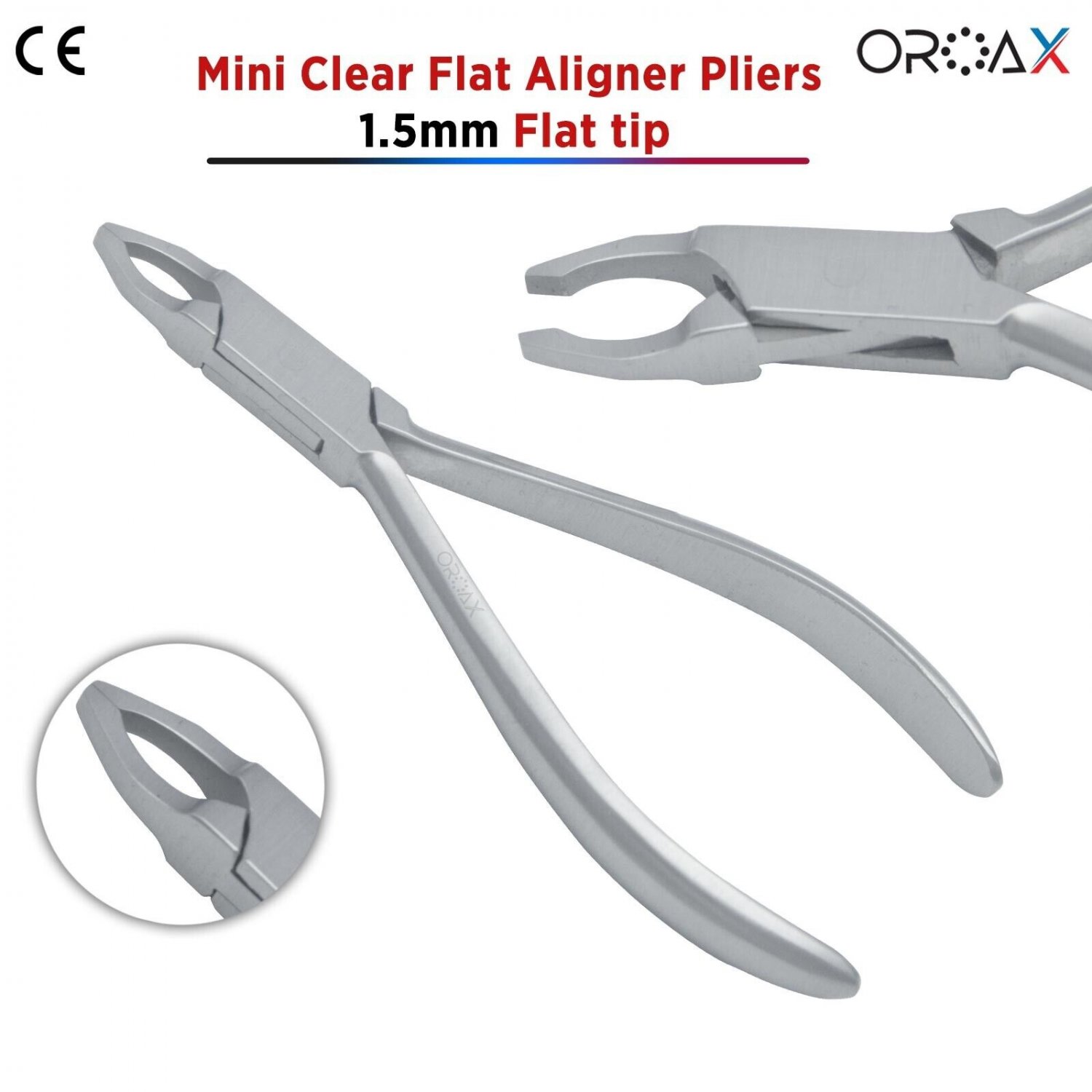 Orthodontic Clear Aligner Plier with Flat Tips 1.5mm for Dental ...