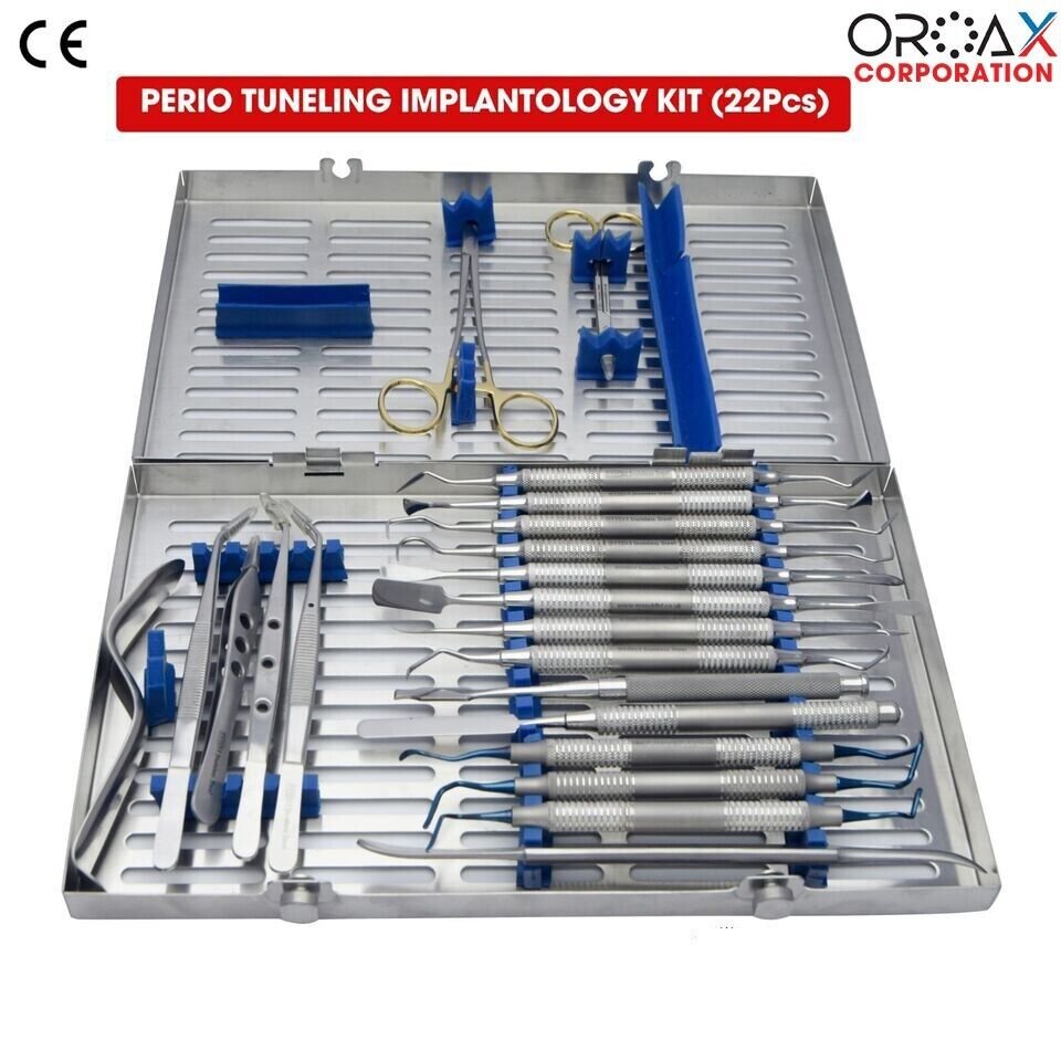 Dental Perio Tunneling Kit Implant Surgery Periodontal Dentistry ...