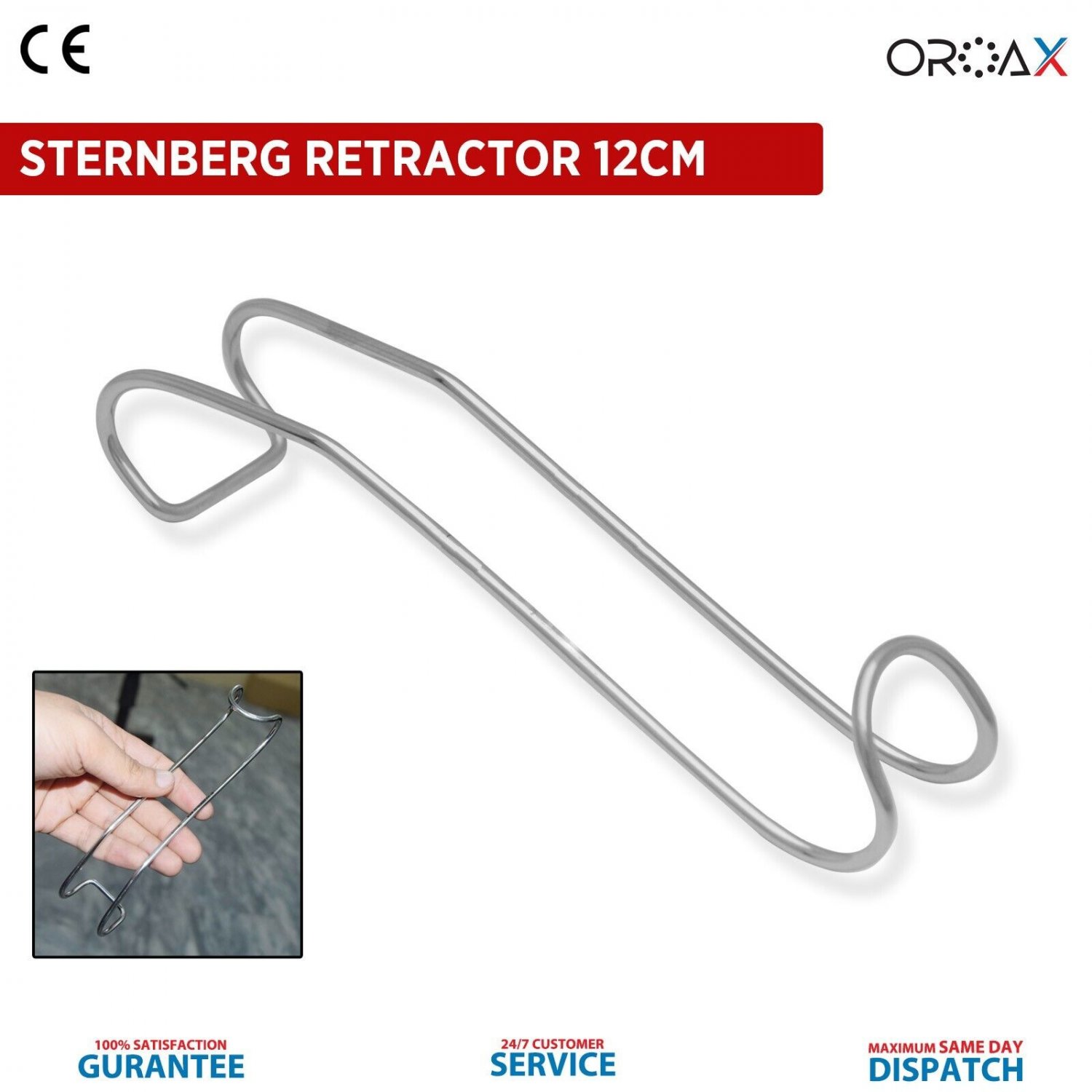 Sternberg Lip Cheek Retractor 12cm Dental Mouth Opening Dentistry ...