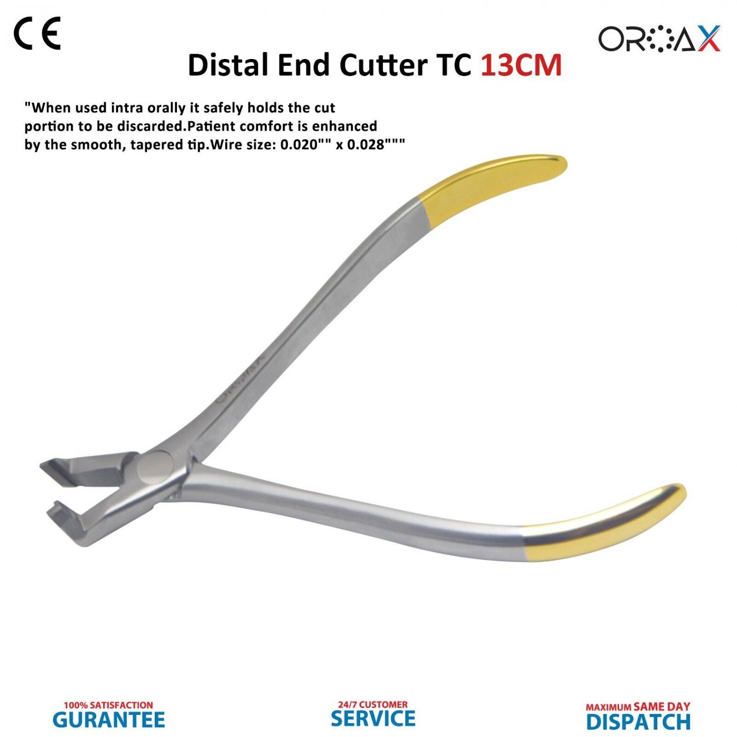 Dental Distal End Wire Cutter Safely Hold Cut Archwires Niti Wires ...