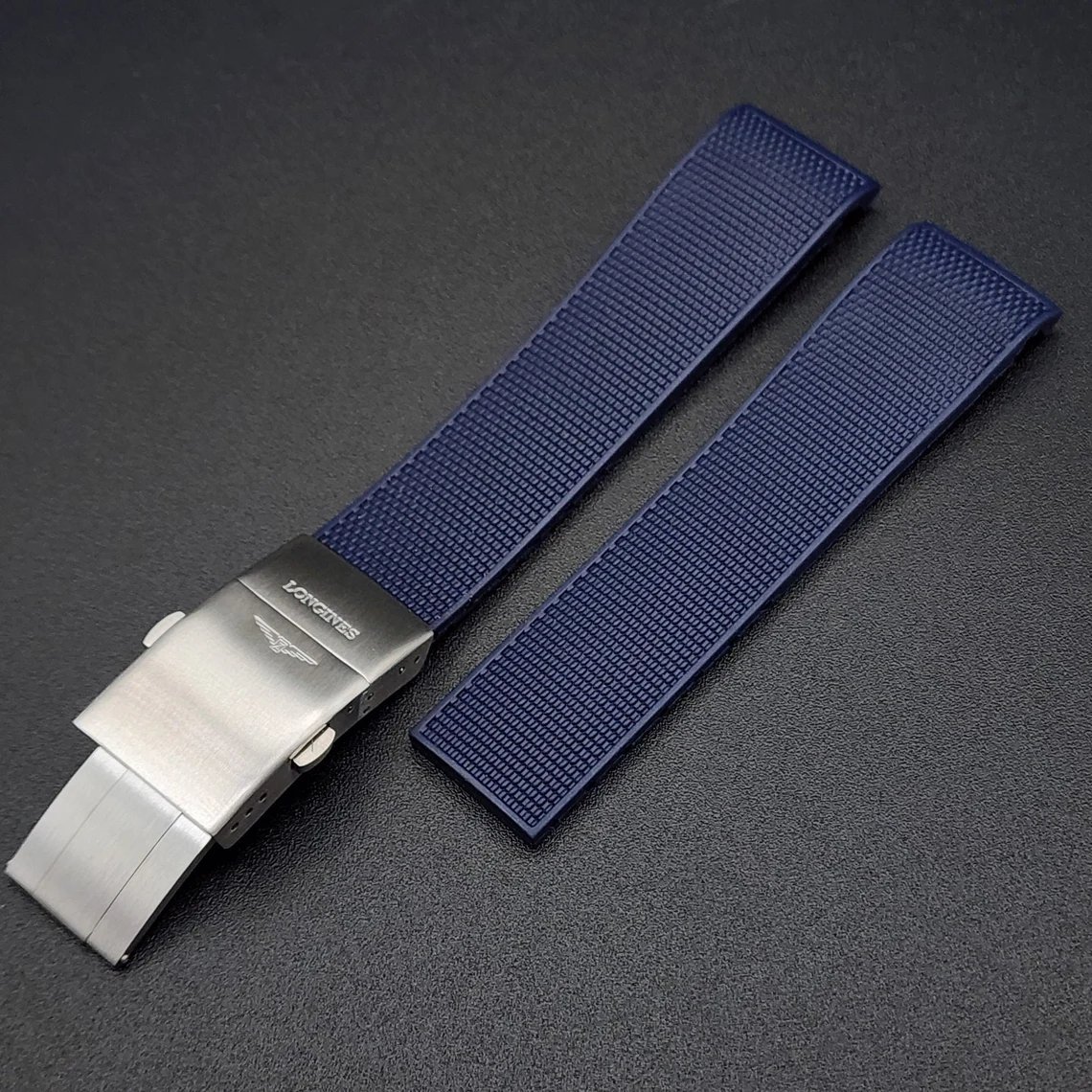 Band for Longines Conquest Hydroconquest Silicone Rubber Strap 19/20/21mm