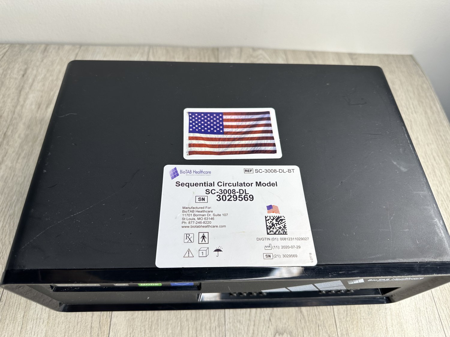 Bio Tab Healthcare Sequential Circulator Compression Therapy