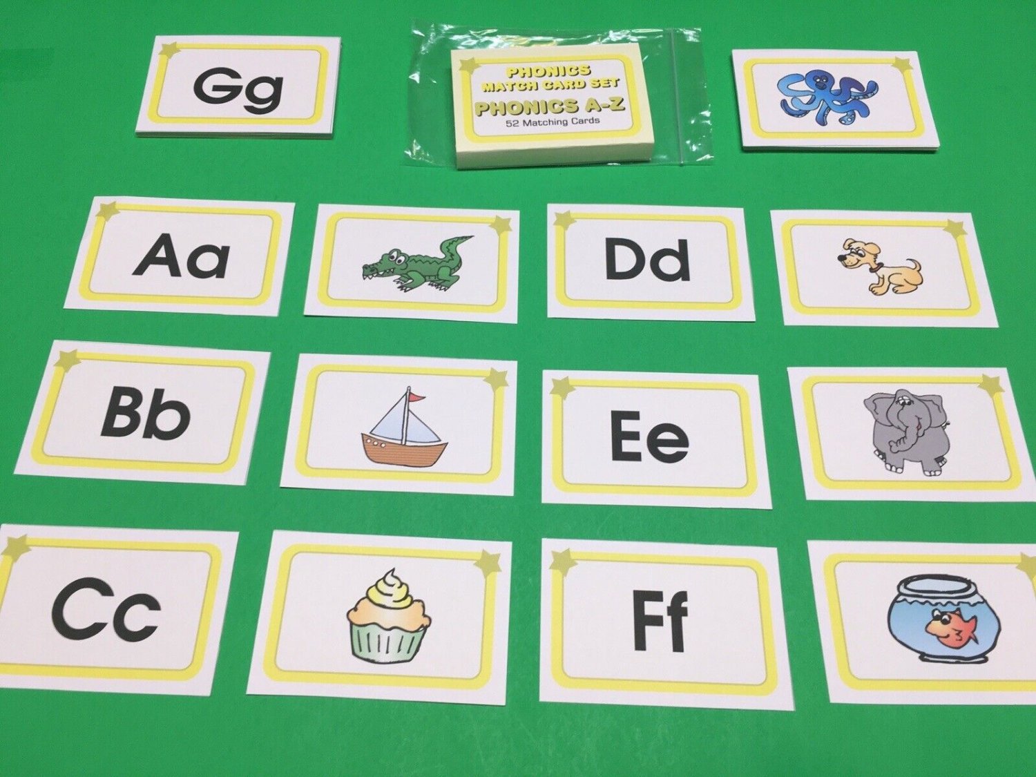Phonics A-Z - Learning Flash Cards For Kids - Educational